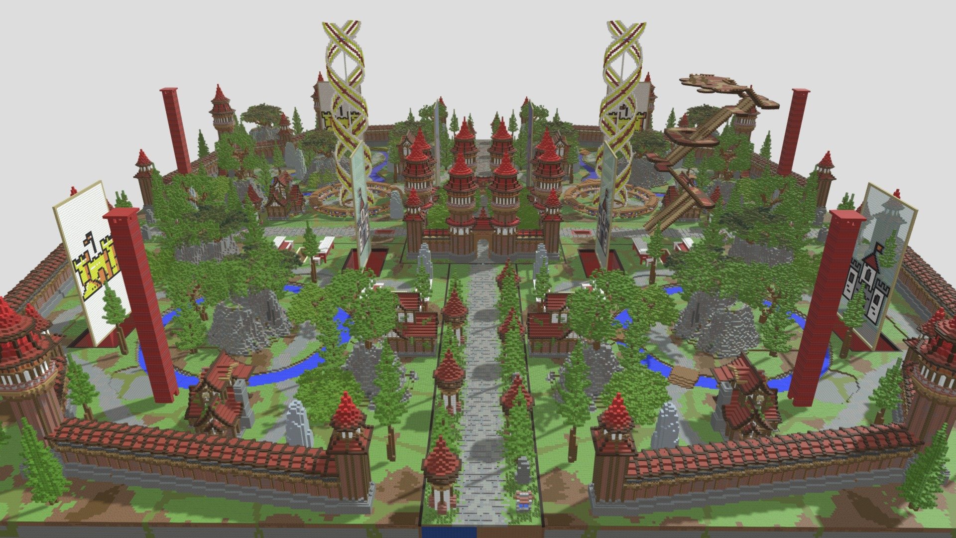 HCF Warzone CASTLE - 3D model by AstrumProjects [62b4e31] - Sketchfab