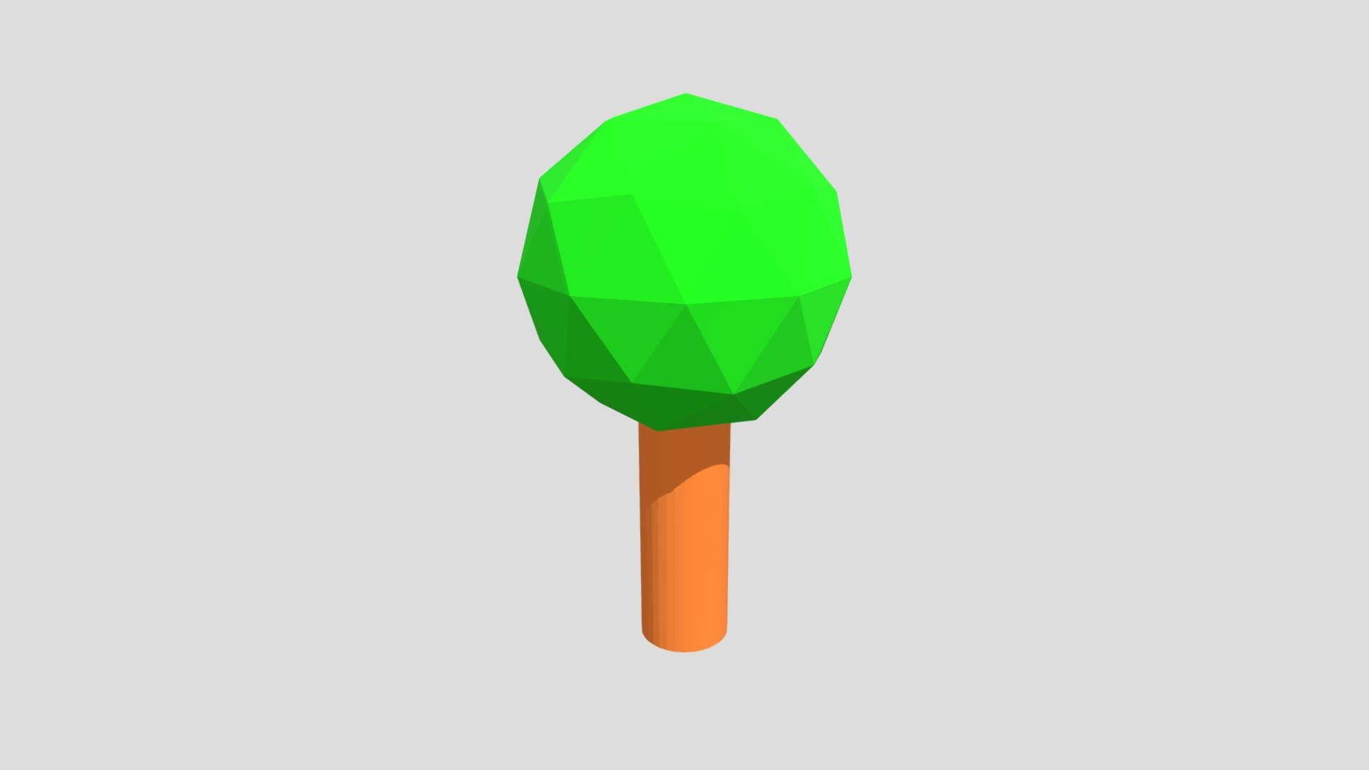 Simple Low-Poly Tree - Download Free 3D model by Zaraki (@ZarakiZaraki ...