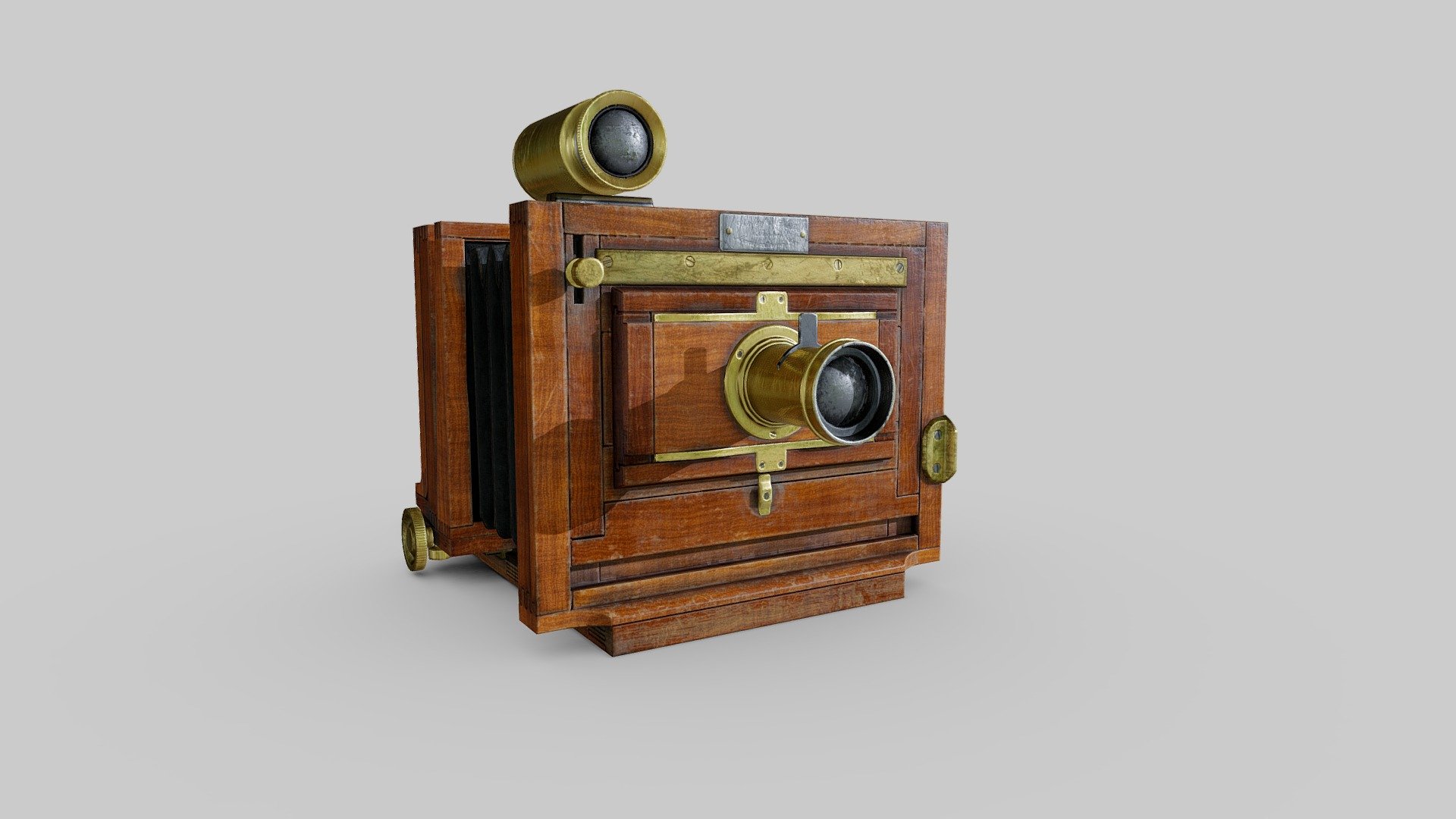 1900s Camera - 3D model by bagyeta [62b7e5d] - Sketchfab