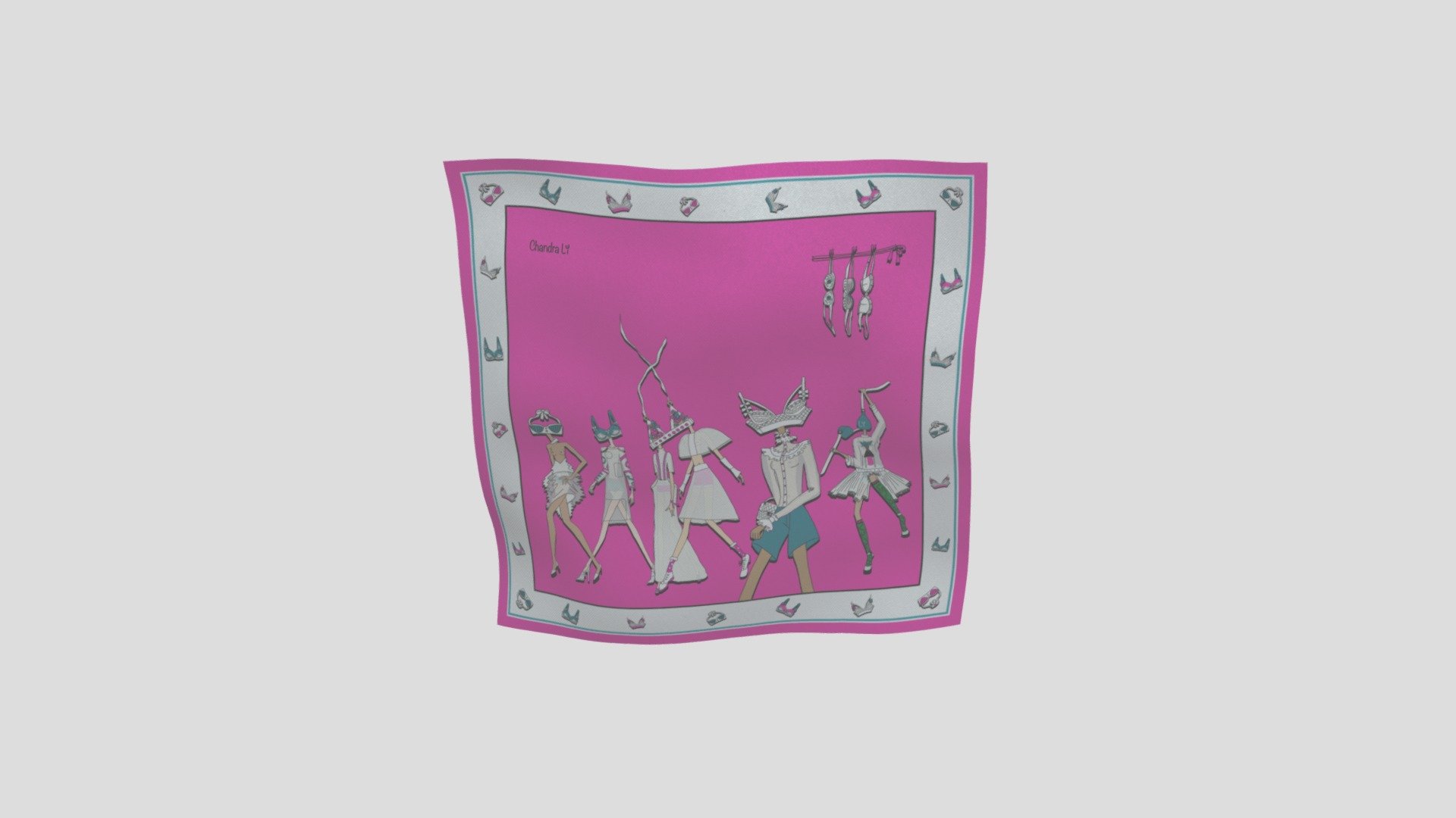 Scarf_test_03 - Download Free 3D model by eveoof1 [62b801f] - Sketchfab