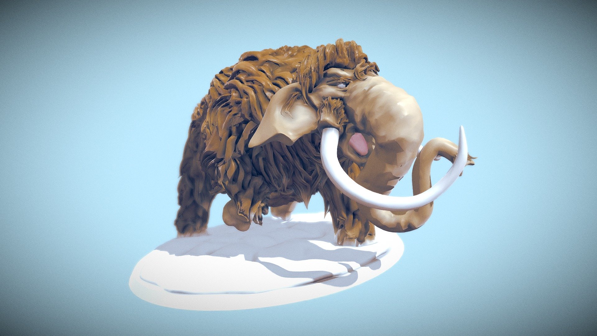 Mammoth - Download Free 3D model by Kayleigh.van.Niehoff [62b884f ...