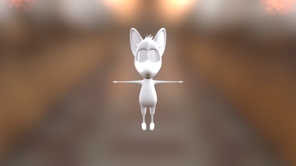 Cartoon_Mouse - 3D model by wolfleader101 [62ba150] - Sketchfab