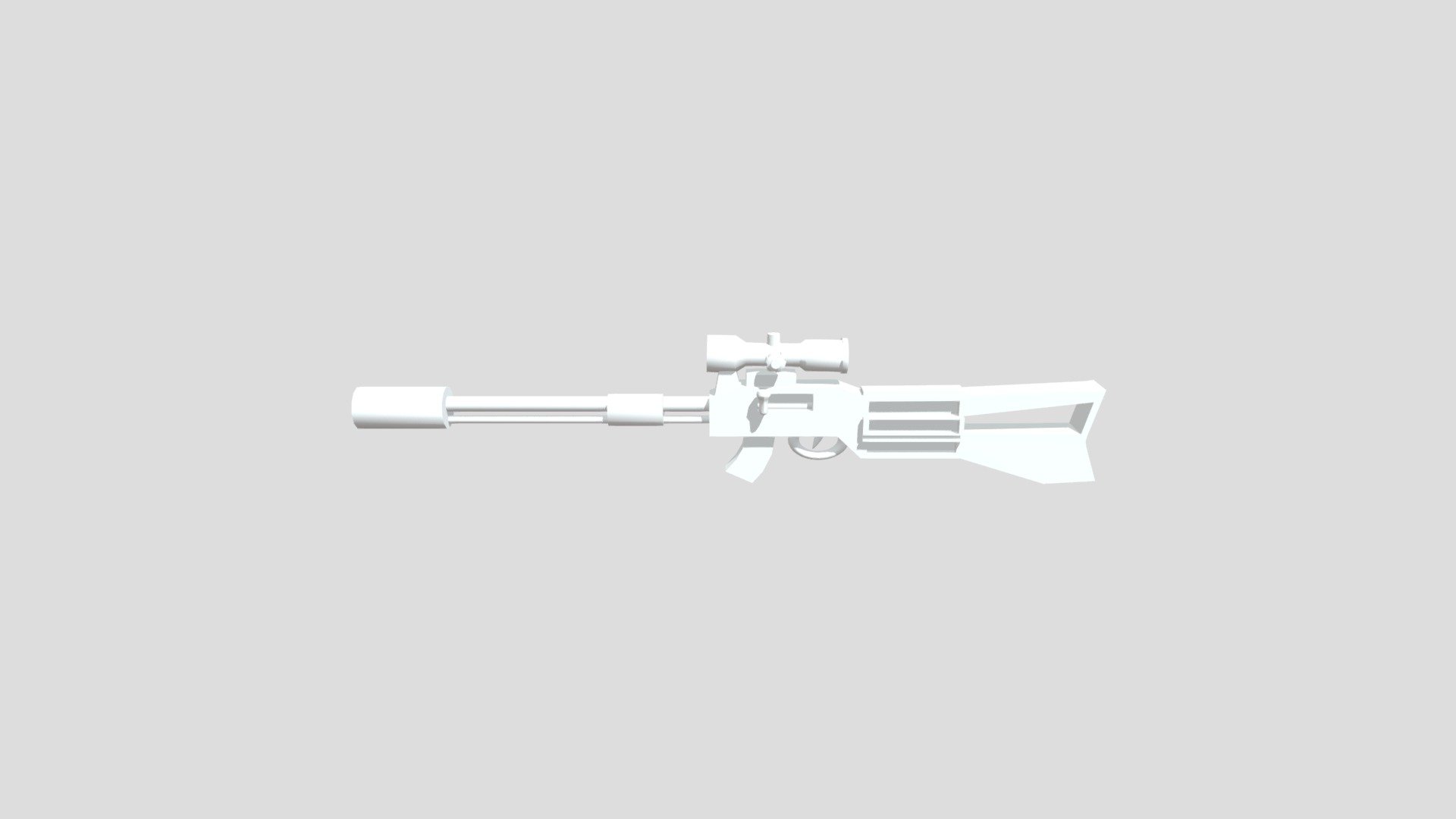 Sniper Gun - Download Free 3D model by Blue box (@Dtongwe) [62bbf8c ...