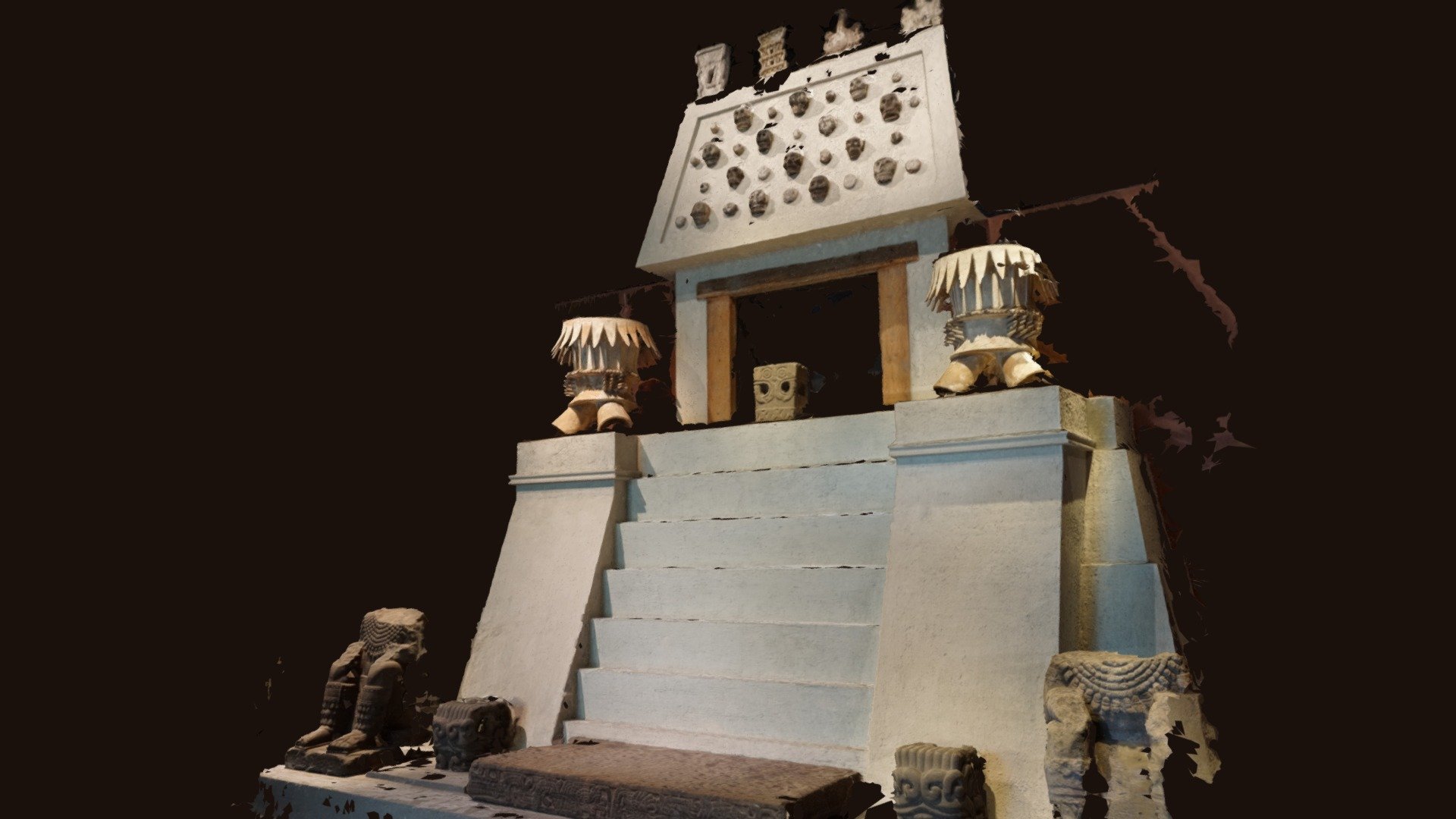 Temple De Mayor Replica - 3D model by John Toeppen (@toeppen) [62bc784 ...