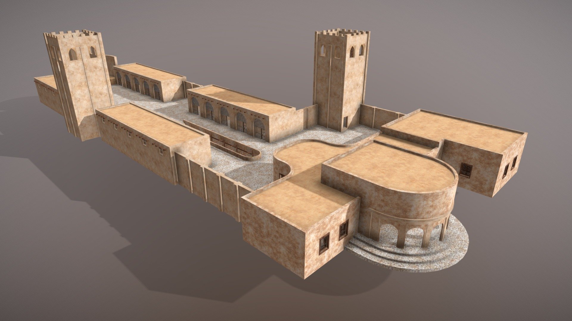 Ancient Prison - Buy Royalty Free 3D model by omarme37 [62bd4fa ...