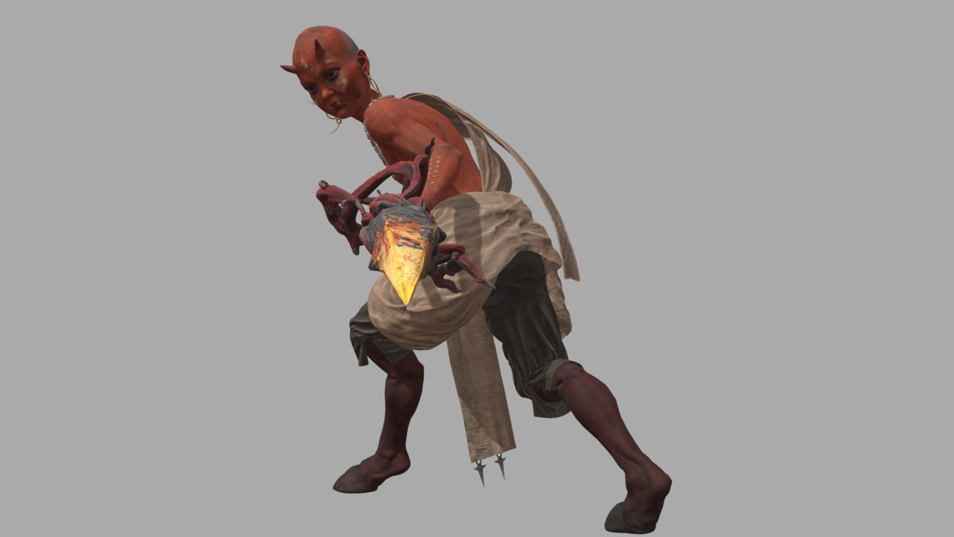 Black Myth: Wukong - Hong Hai Er [Animation] - Download Free 3D model ...