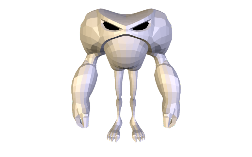 Monster - 3D model by leeyude [62bed08] - Sketchfab