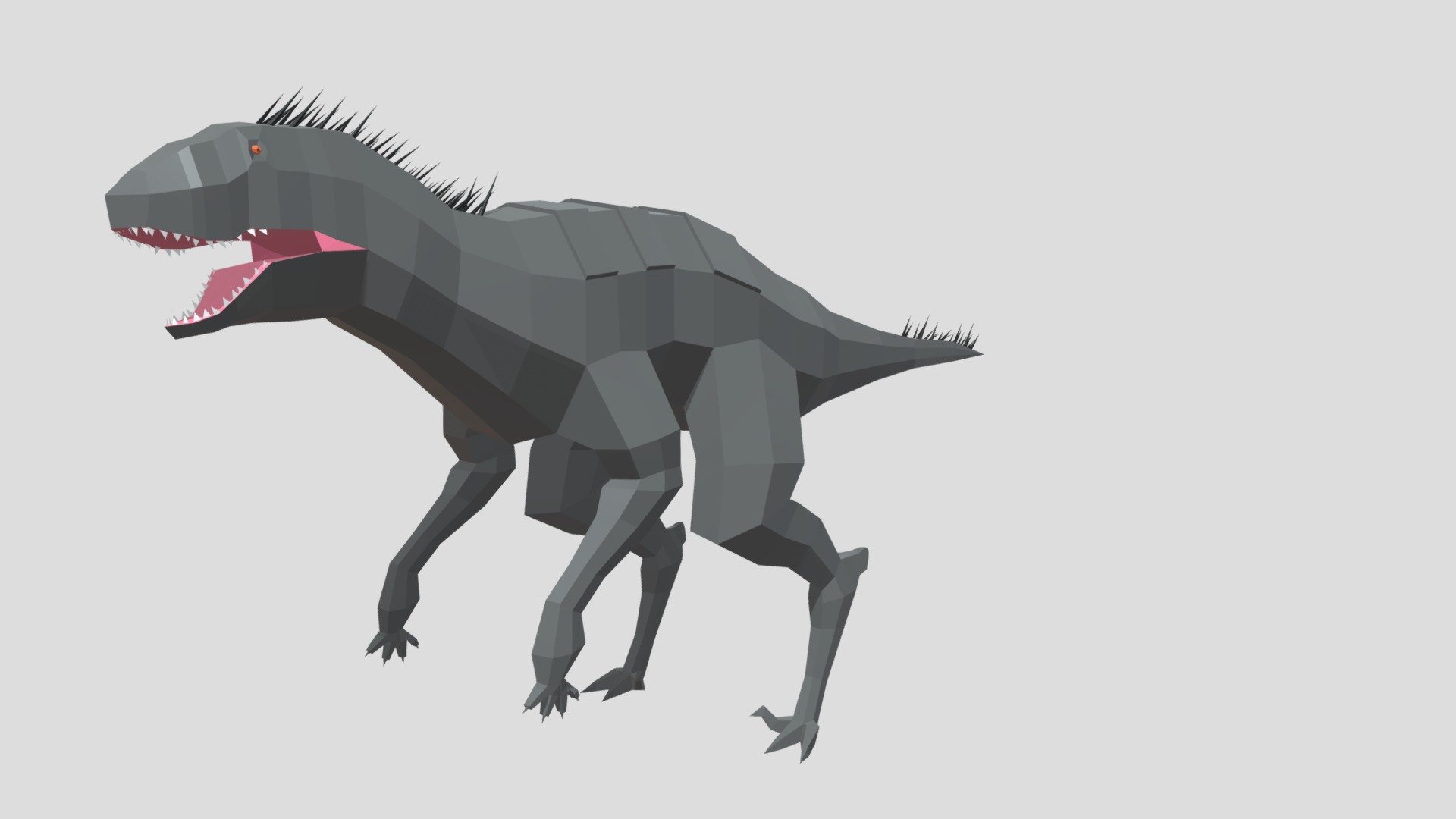 Low poly Scorpios rex blender - Download Free 3D model by ...