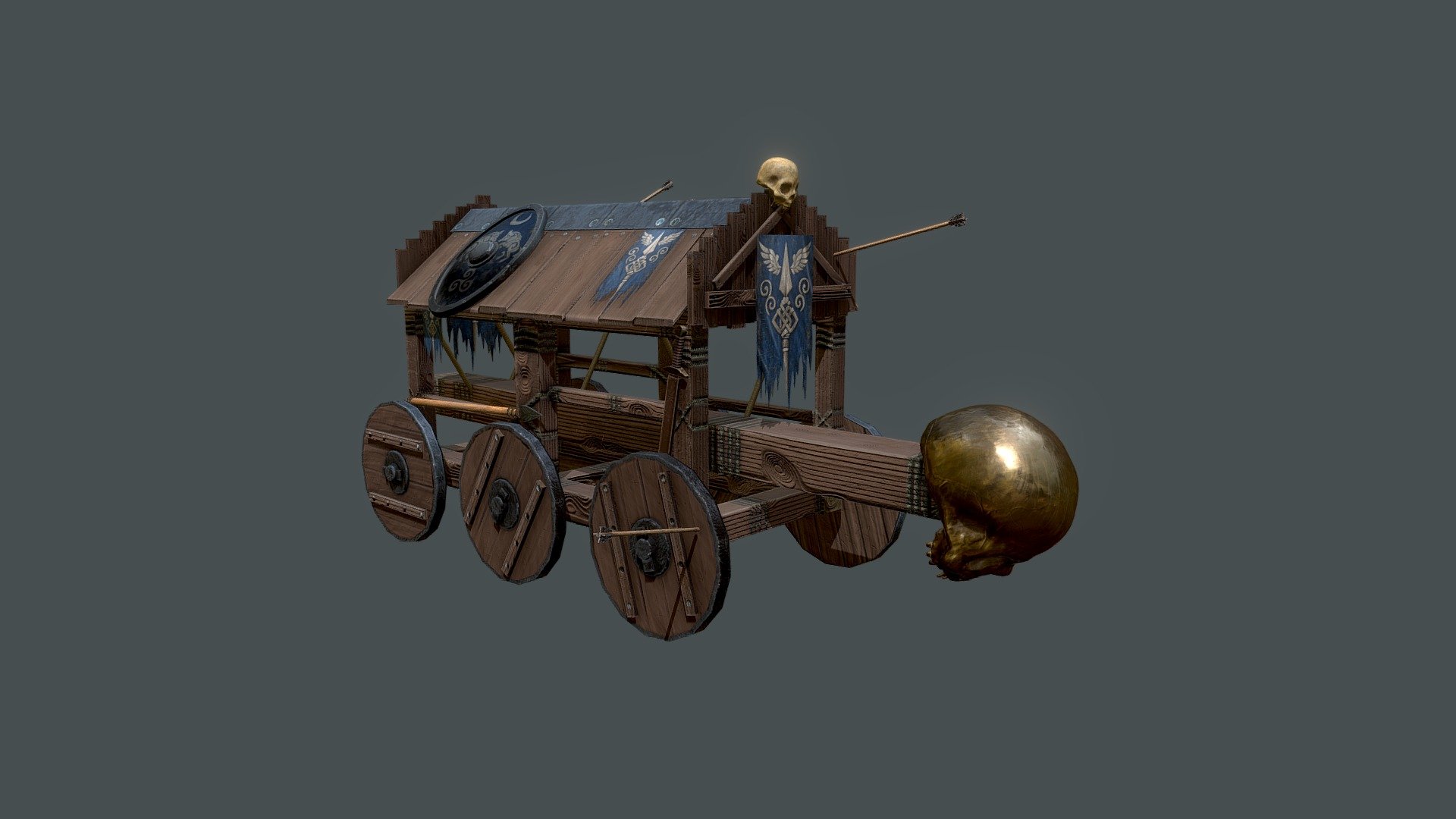 Battering ram - 3D model by jesamabin [62c018d] - Sketchfab