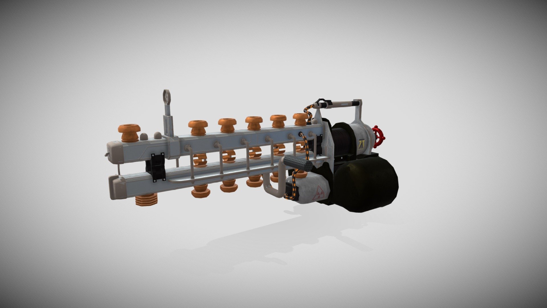 gauss rifle - Download Free 3D model by jamithlee (@jamithlee5 ...