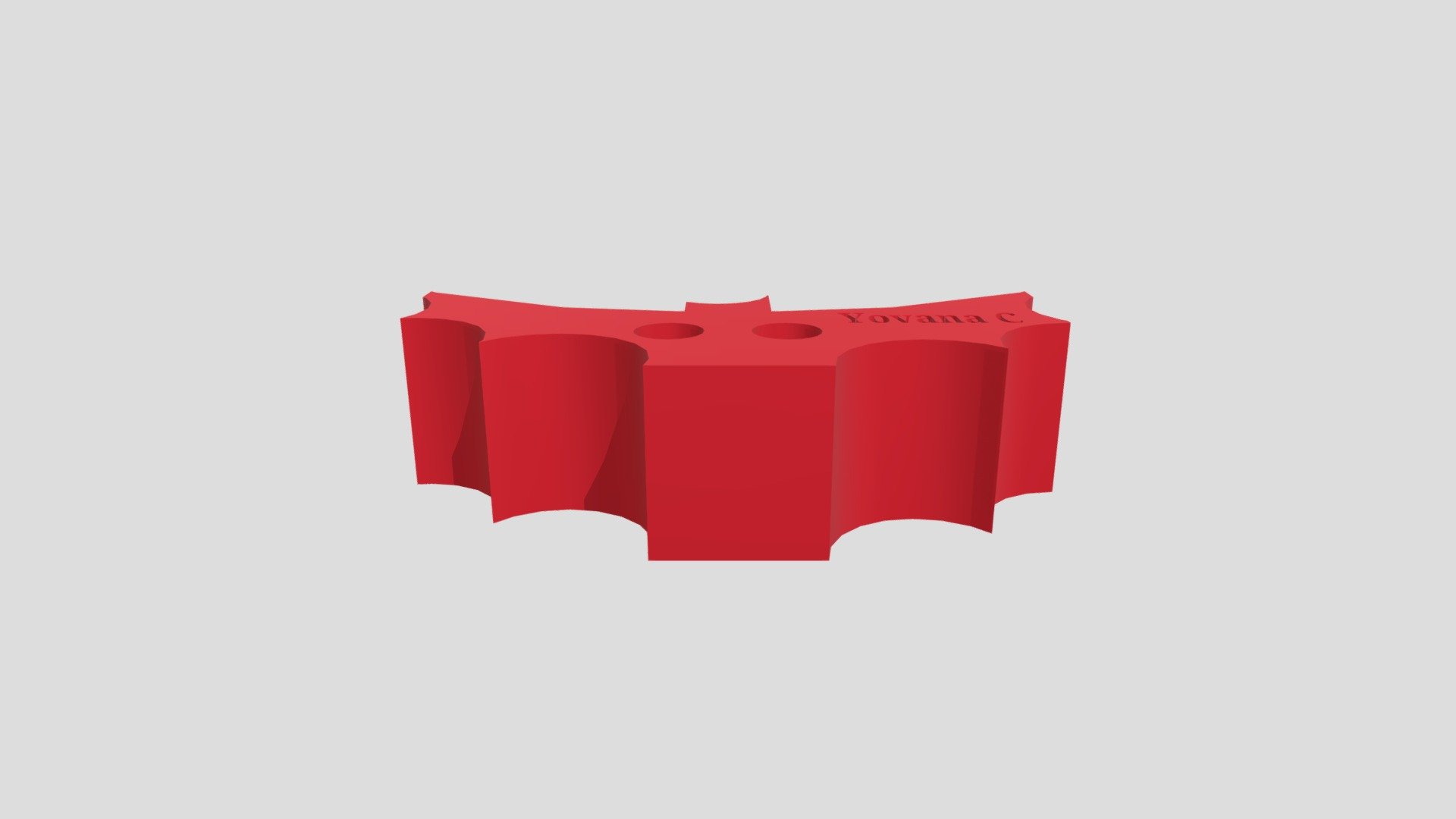 Bat Button - 3D model by carreraalejandra53 [62c1cad] - Sketchfab