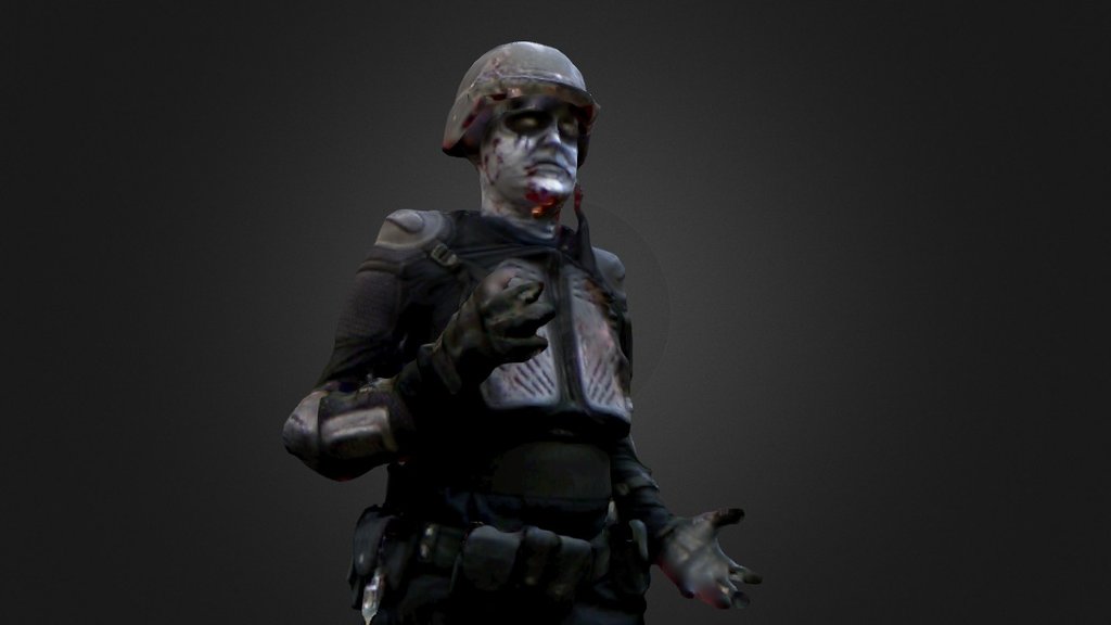 Zombo - 3D model by the3dphotobooth [62c2cab] - Sketchfab