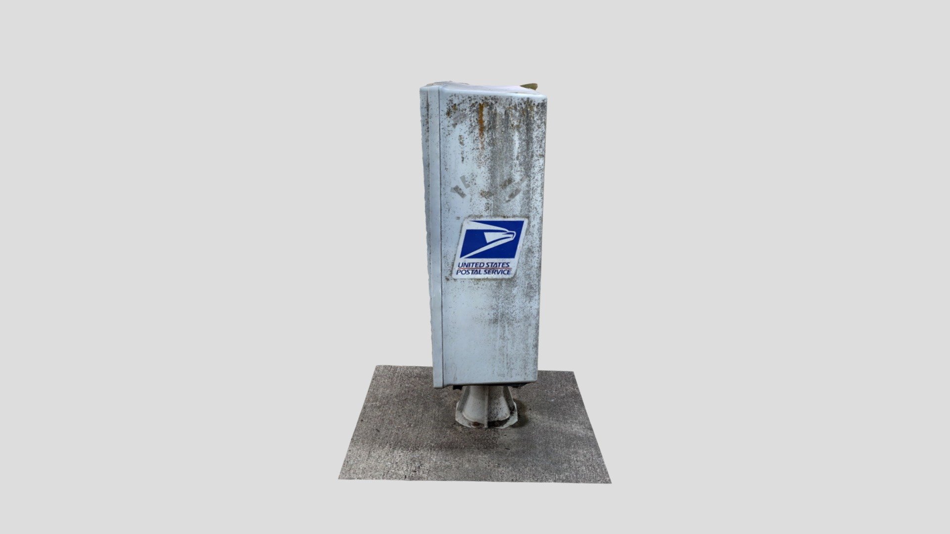 USPS mailbox - Download Free 3D model by Zisheng Huang (@zishenghuang ...