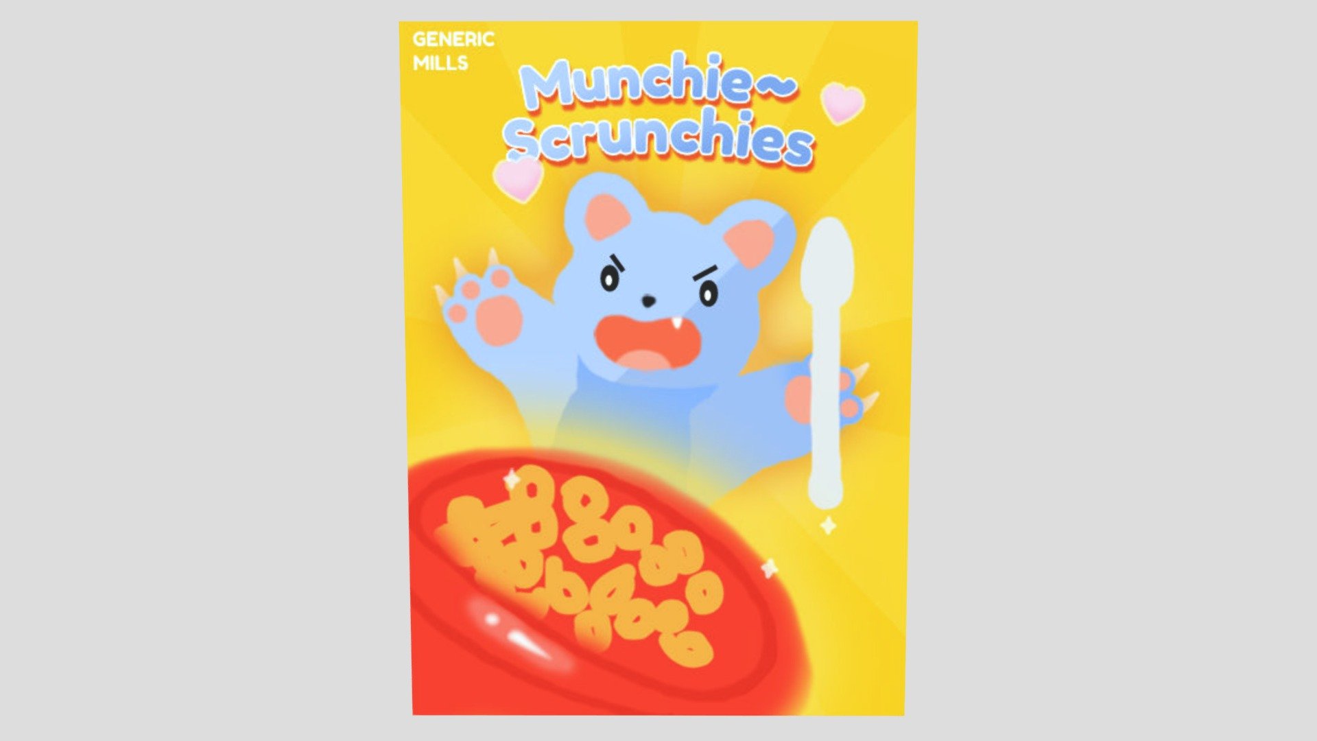 Cereal Munchie~ Scrunchies - Download Free 3D model by ItsTifaLockhart ...