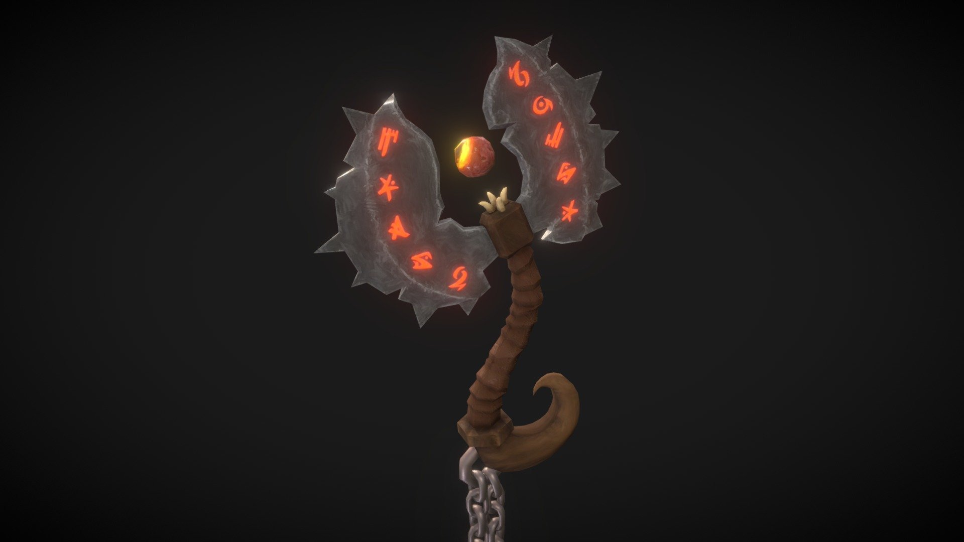 world of warcraft weapon v2 - 3D model by Luca Vanesche (@triktron ...