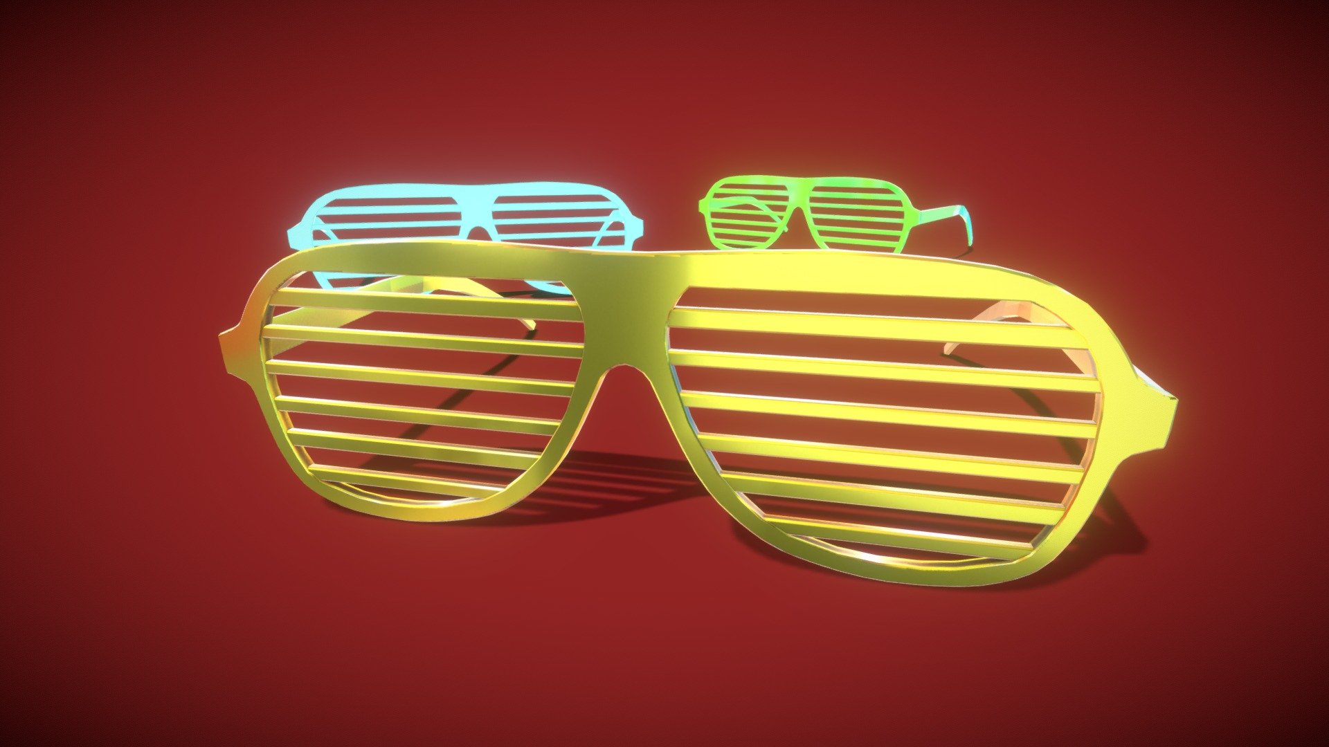 Shuttershade Sunglasses💮📷 - 3D model by ayumi ikeda (@rxf10240 ...