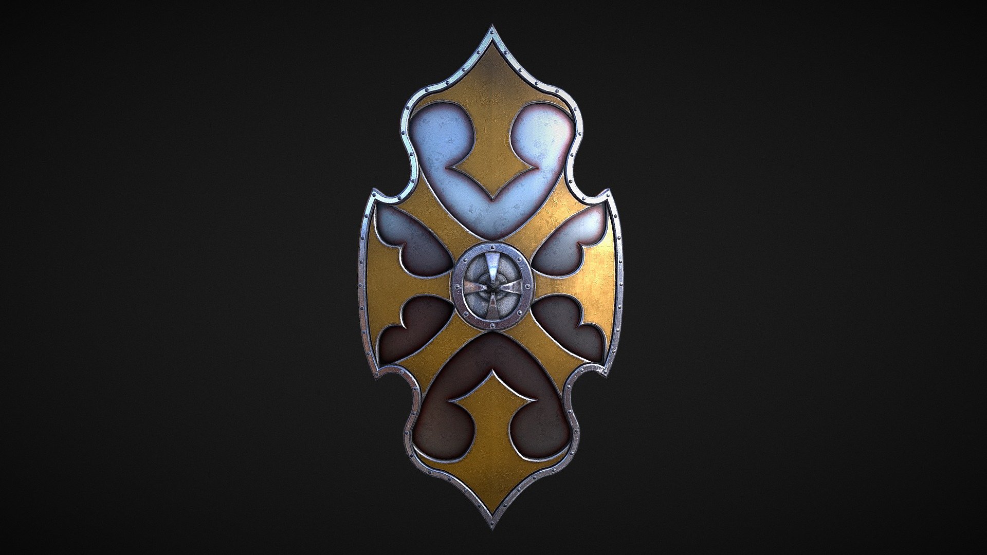 Fantasy Shield 4 - 3D model by Nicu_Tepes_Vulpe [62c891b] - Sketchfab