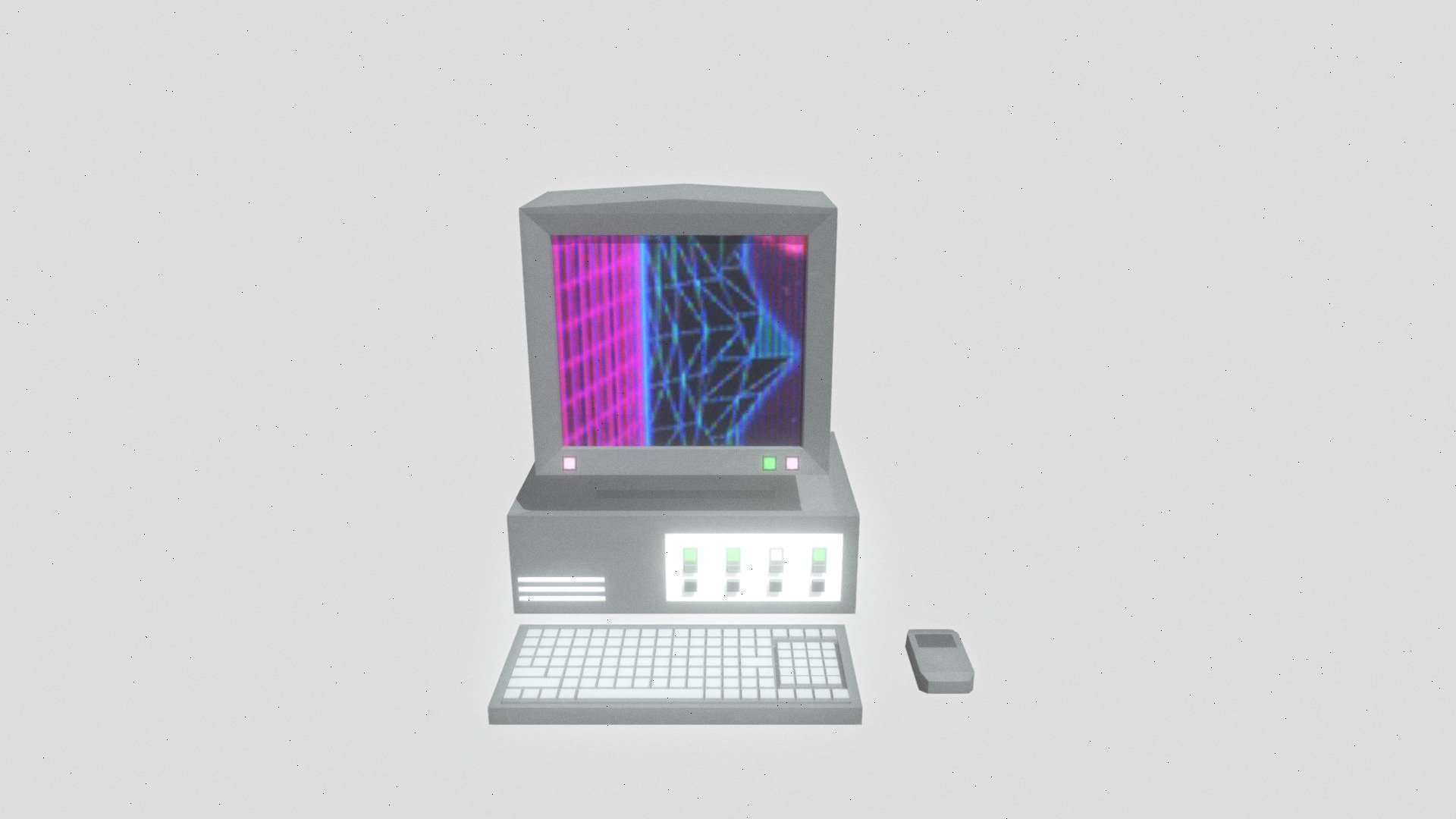 retro computer - Download Free 3D model by SeriousDaniel ...