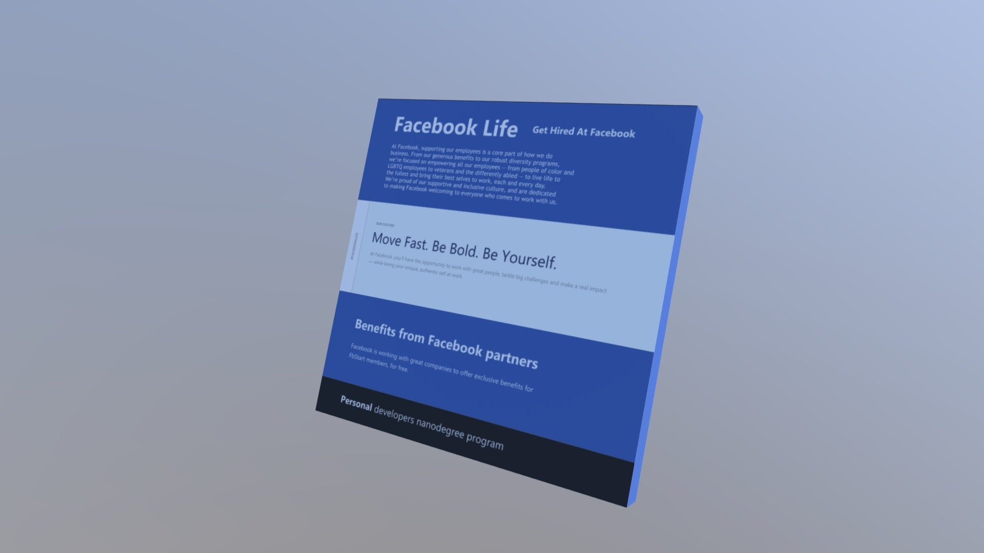 Facebook - 3D model by Marian.Alexandru [62c9e5c] - Sketchfab