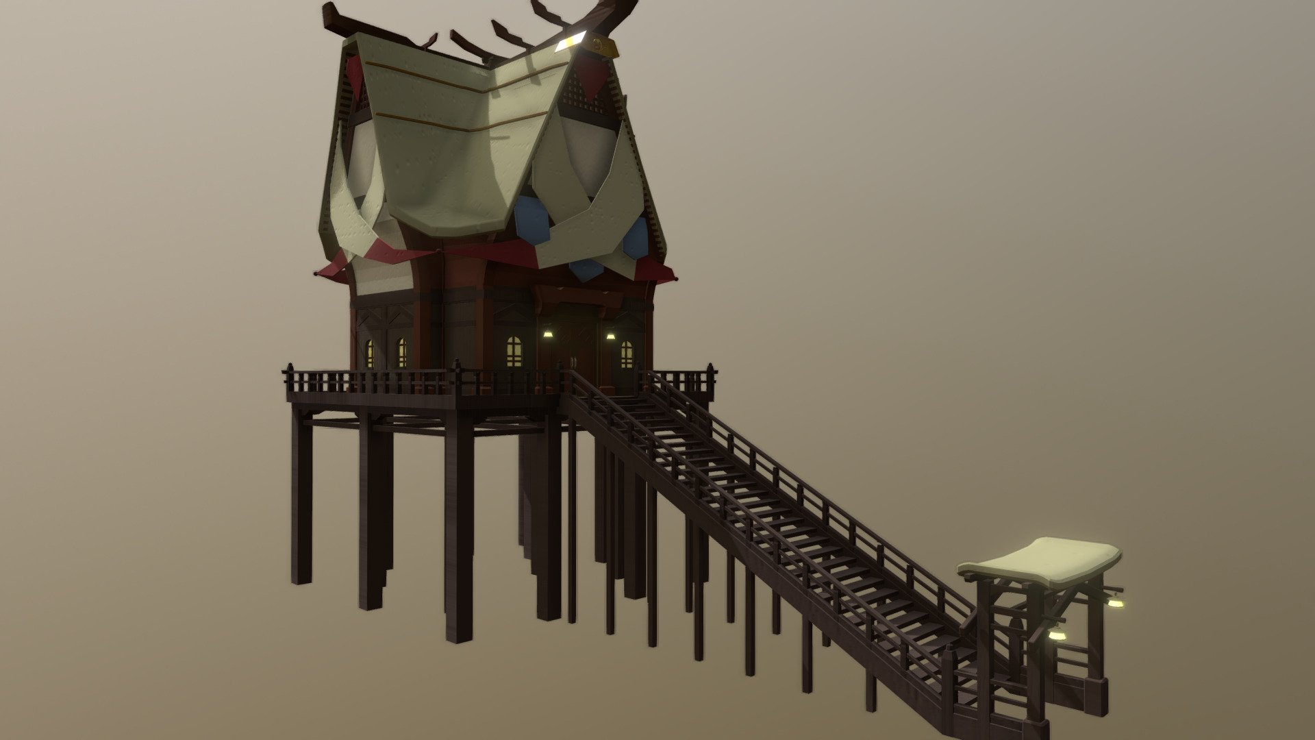 Impa's House - 3D model by CocoArteVideojuegos17 [62ca92b] - Sketchfab