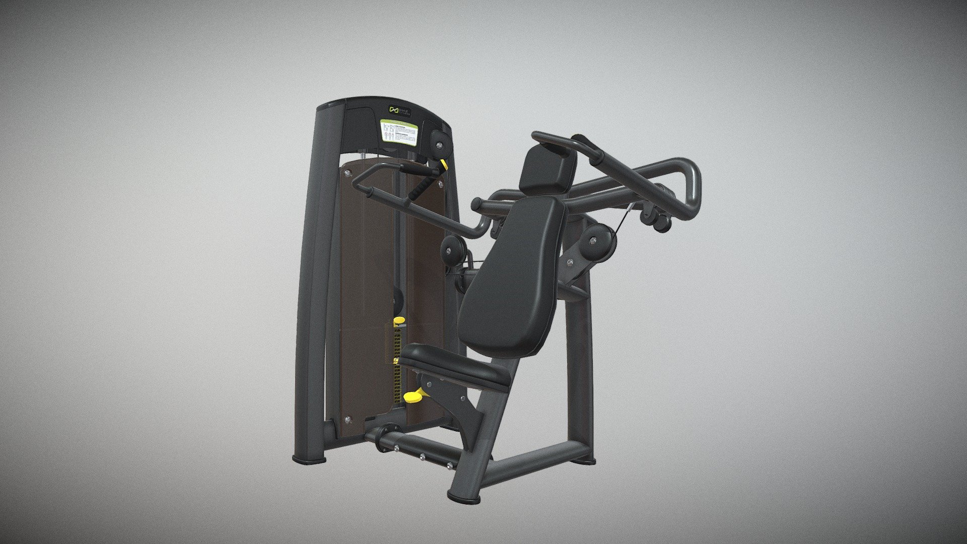 SHOULDER PRESS - 3D model by supersport-fitness [62caaad] - Sketchfab