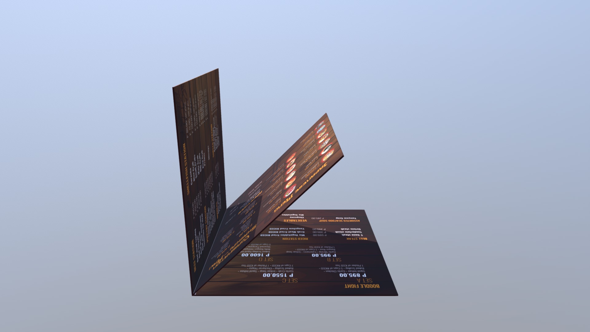 MENU - 3D model by dominicvillegas92 [62cb384] - Sketchfab