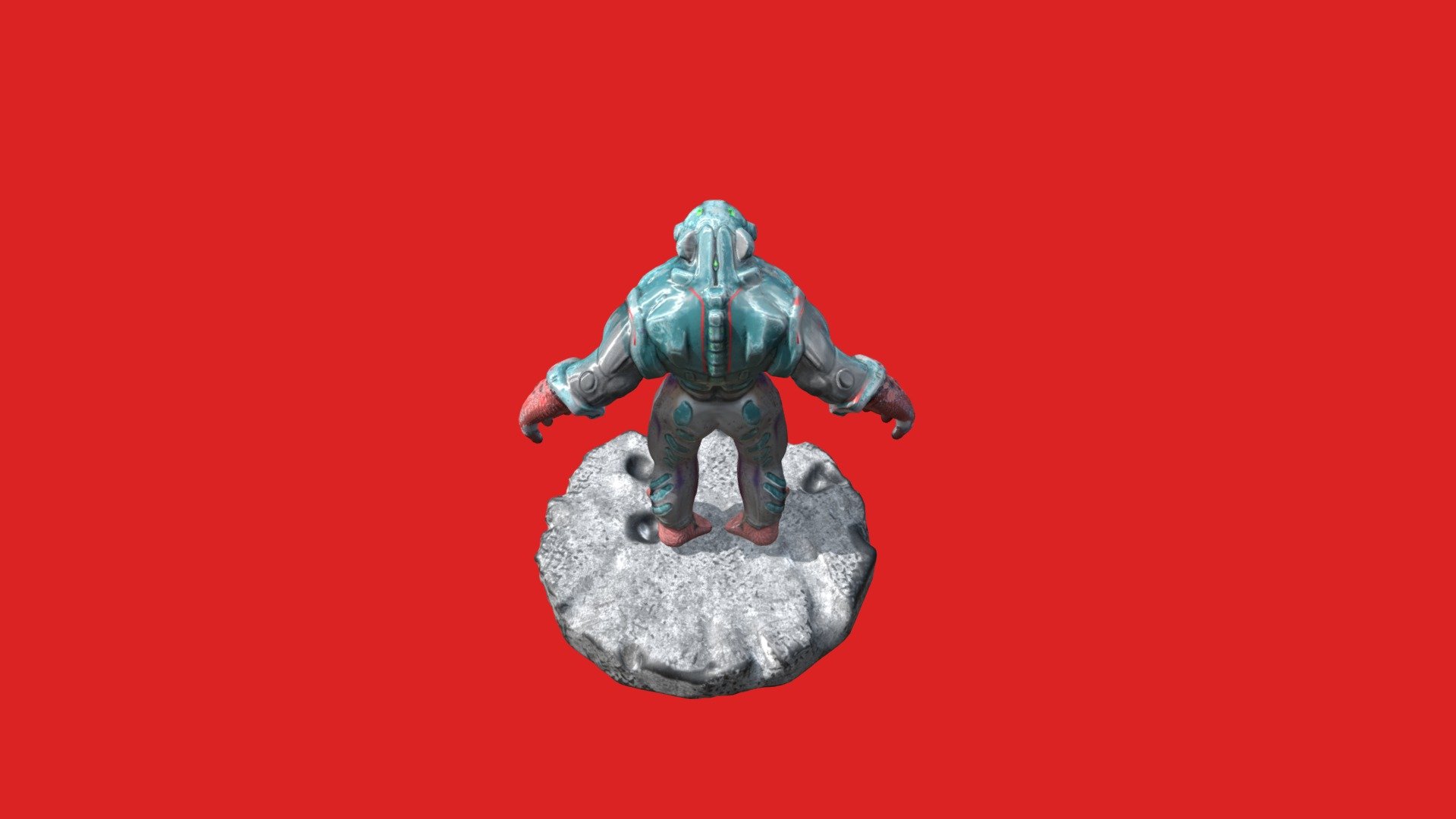 Space Monkey2 - 3D model by udalov_cgart [62cbf7d] - Sketchfab