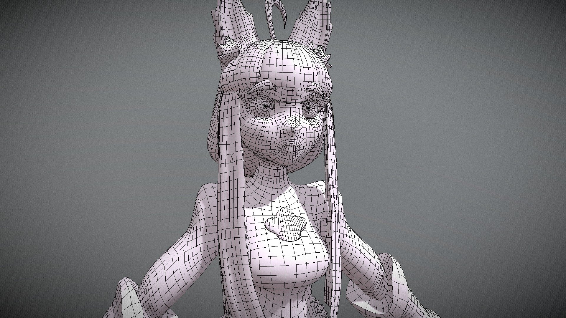 Aisha Old Model - 3D model by ANIO_Official [62cdbbc] - Sketchfab