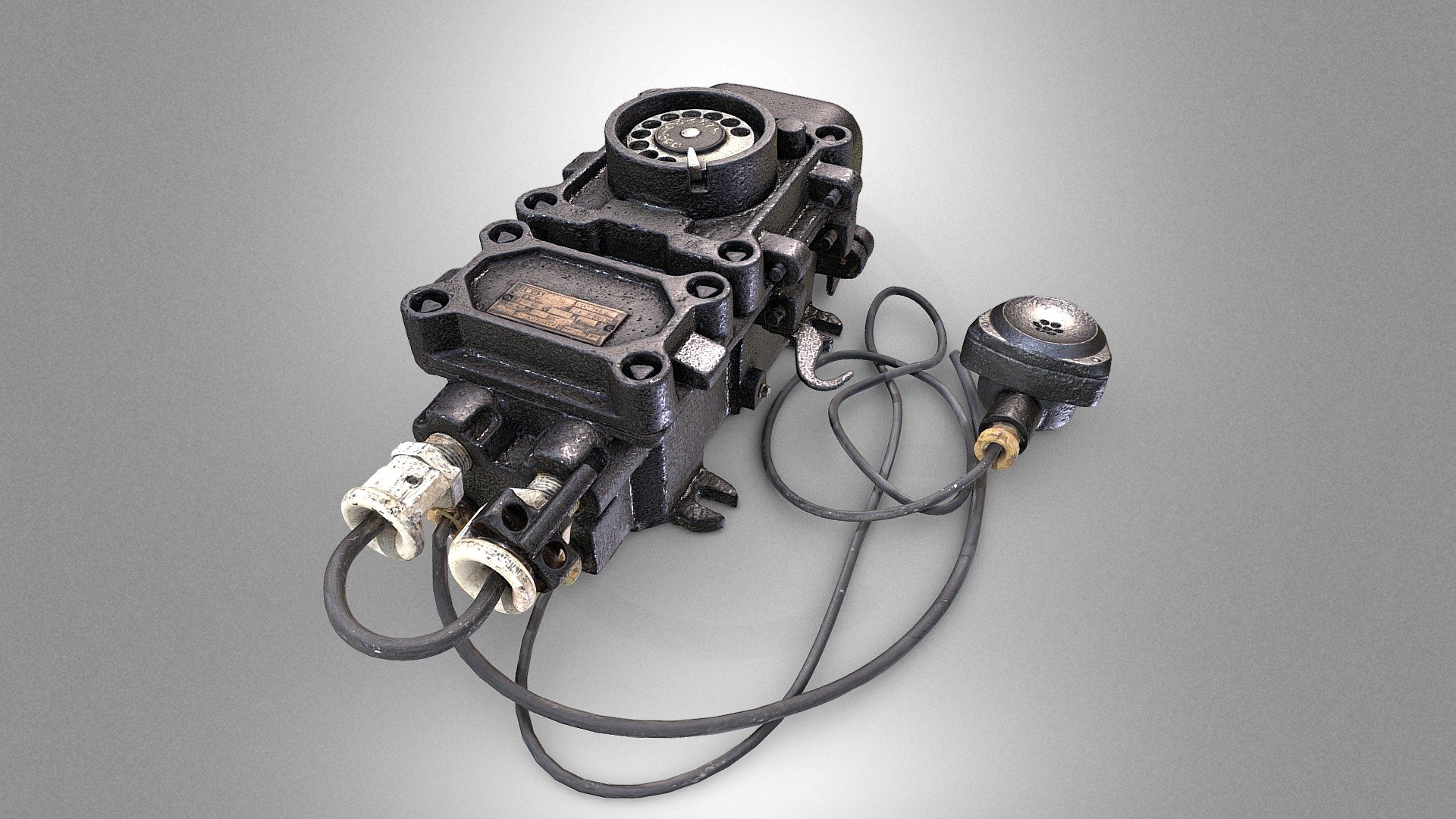 Factory emergency telephone - Download Free 3D model by Virtual Museums ...