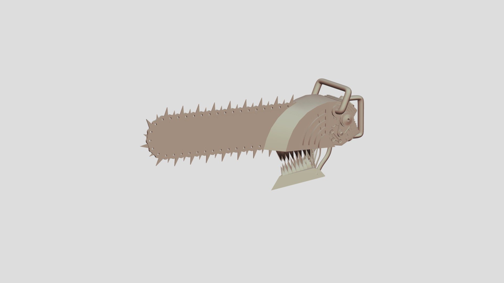 Chainsaw Man - 3D model by uxwh [62d1023] - Sketchfab