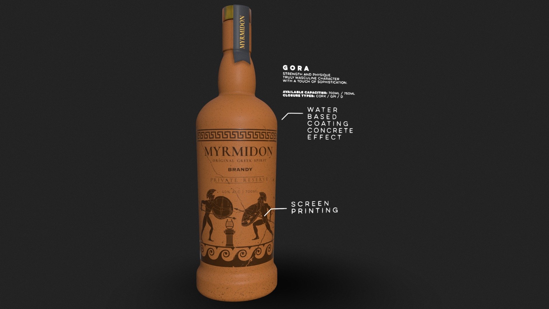 GORA 700 ML - 3D model by Dekorglass [62d298e] - Sketchfab