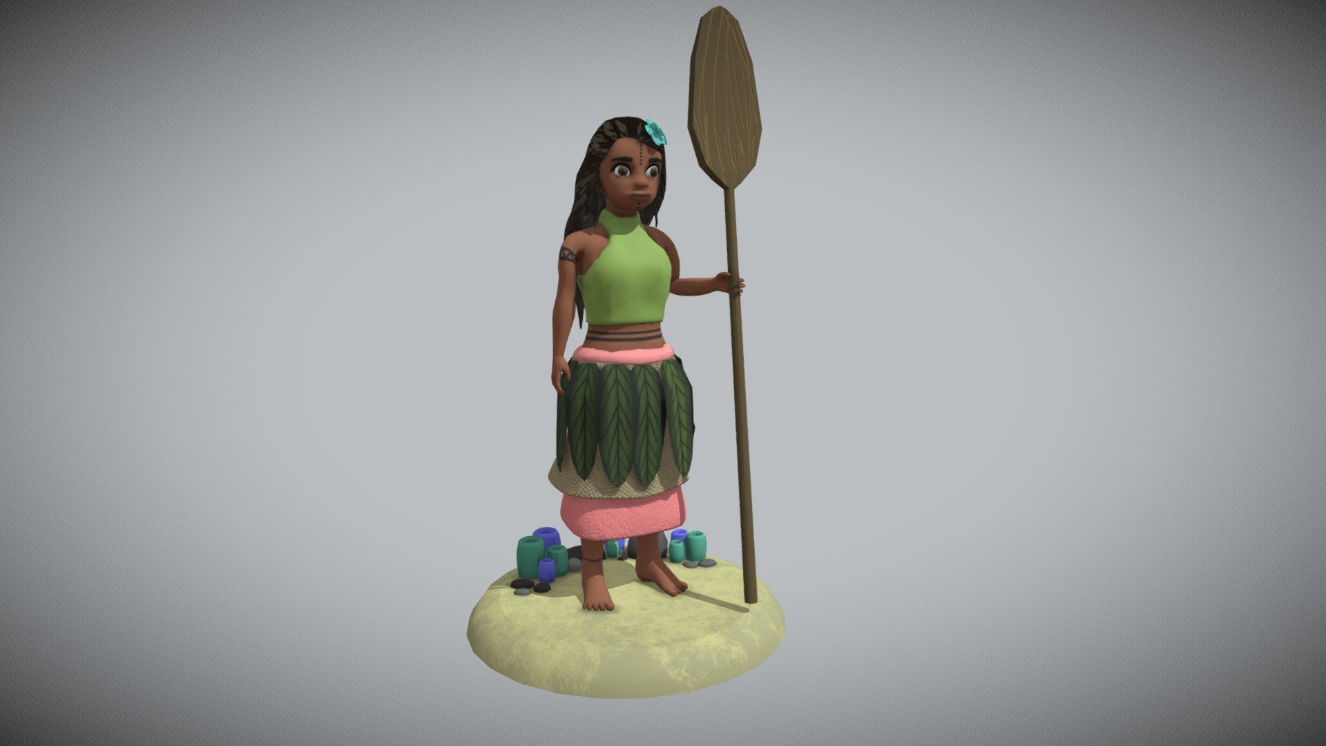 Fetia - Organics AS3 Character - 3D model by Illuminattie [62d337f ...