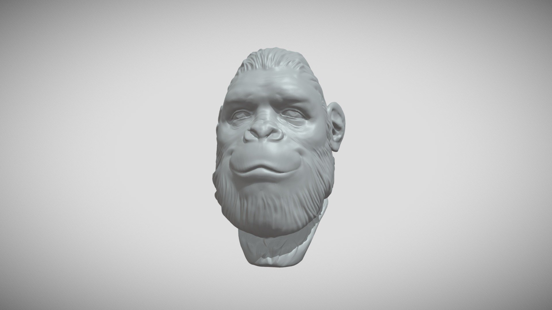 Ape - 3D model by dinalt [62d3451] - Sketchfab
