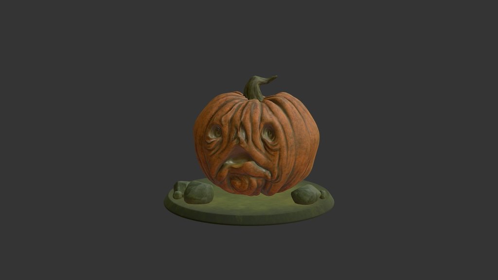 Pumpkin - 3D model by maka.monster [62d48f0] - Sketchfab