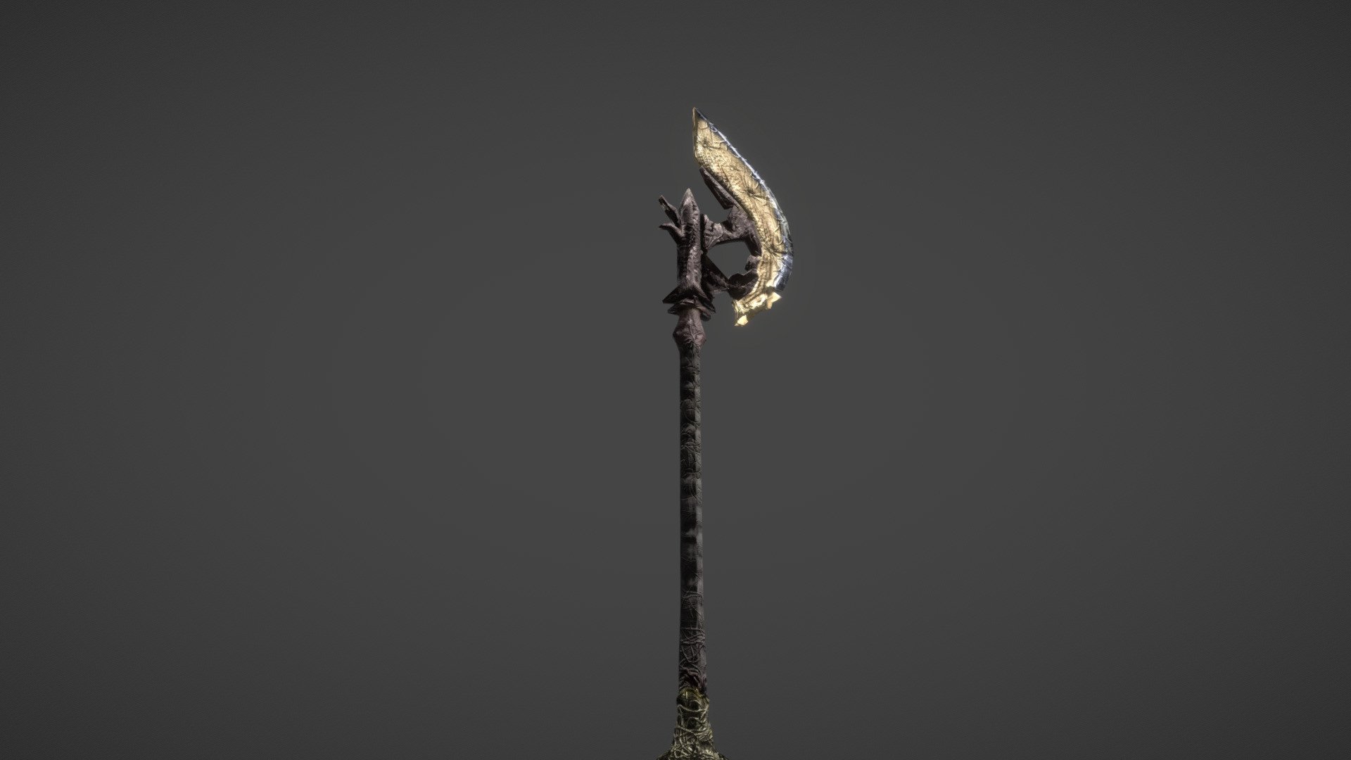 Dragon Bardiche - 3D model by ndotson904 [62d57bd] - Sketchfab