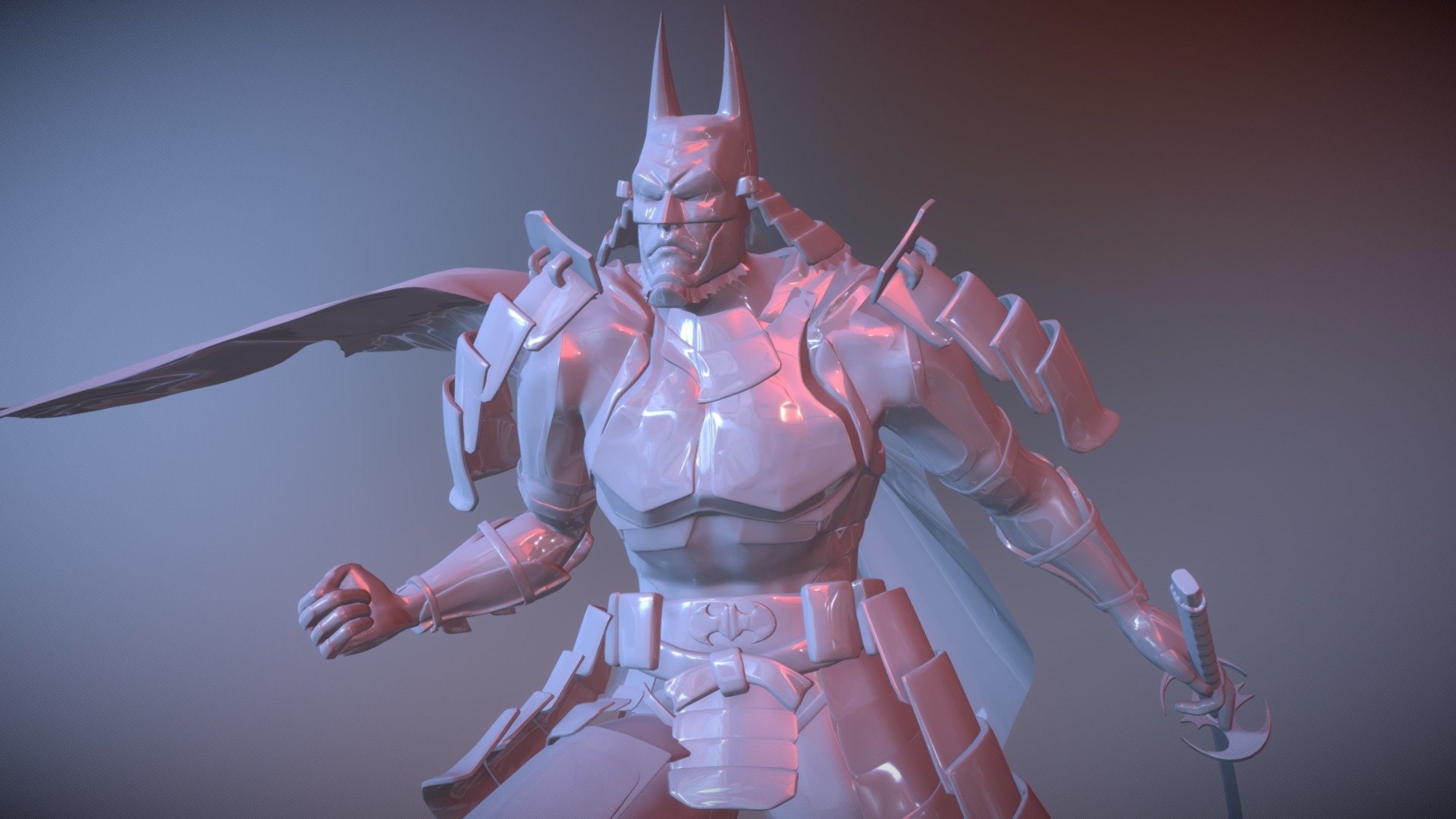 BATMAN Ninja - 3D model by BOSSposes (@bossposes3d) [62d5dab] - Sketchfab