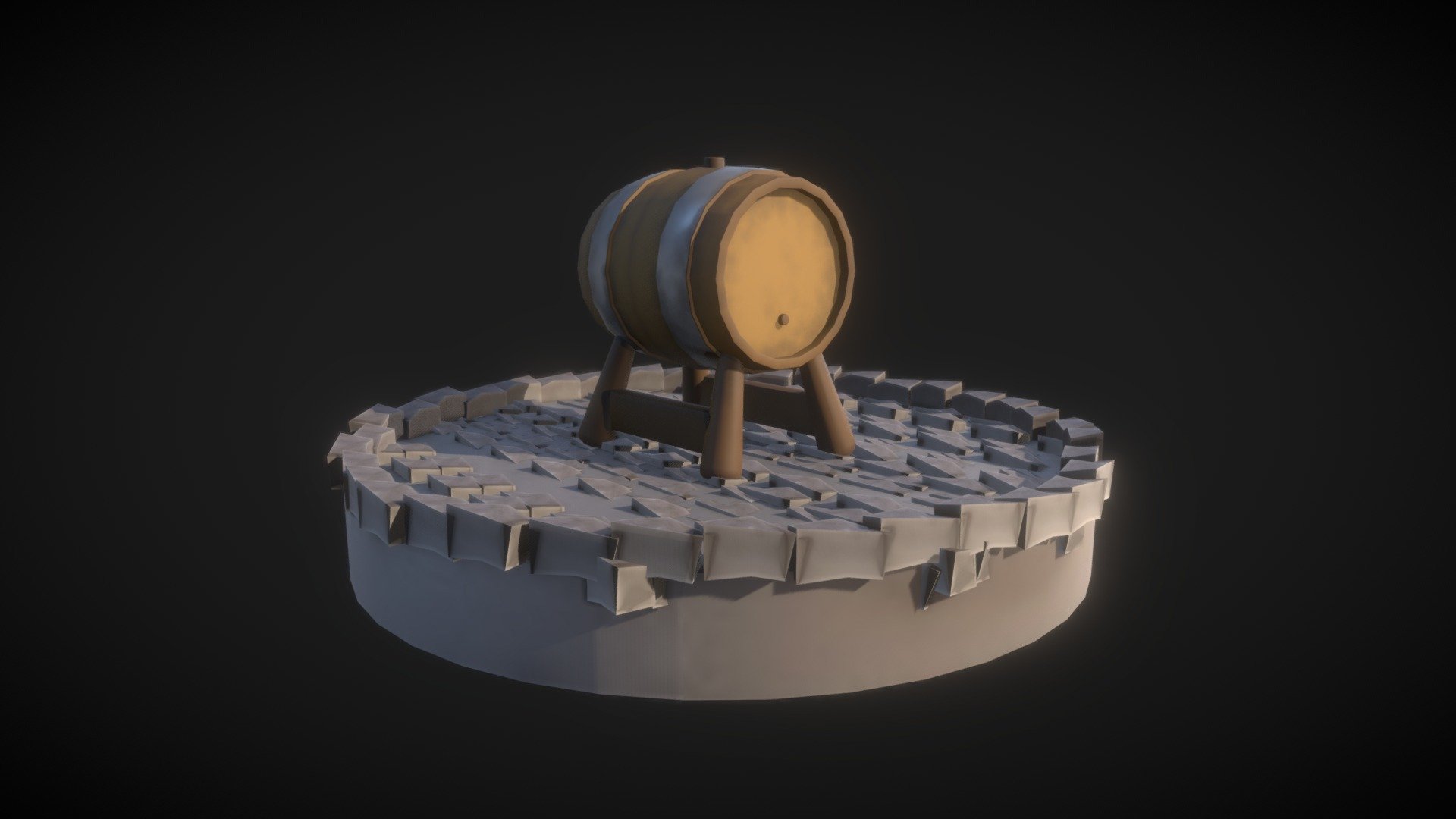 Barrel_Practice1 - 3D model by armedanimator11 [62d6c9f] - Sketchfab
