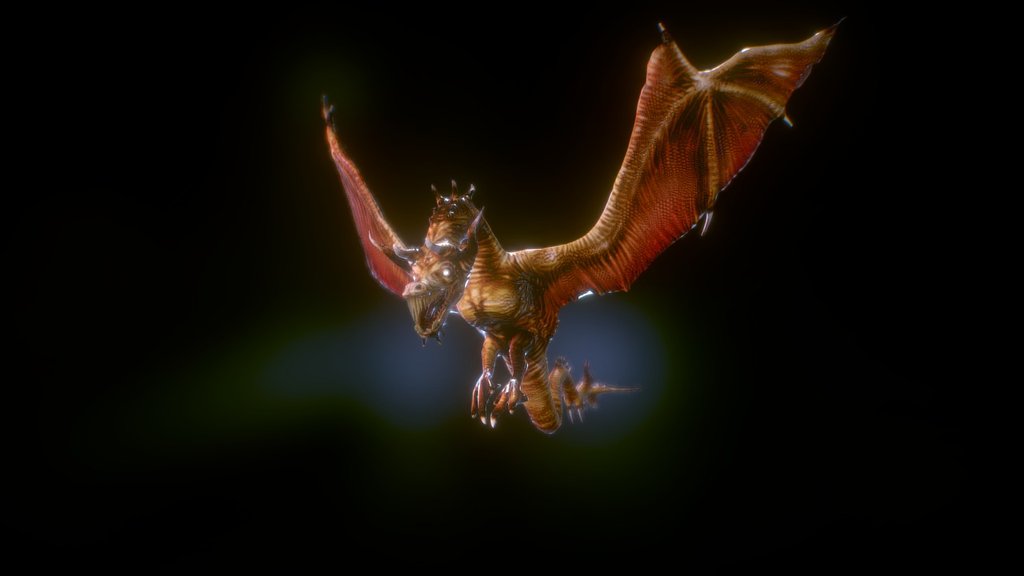PC Dragon - 3D model by Pascal Chaumette (@pakagames) [62d75c5] - Sketchfab