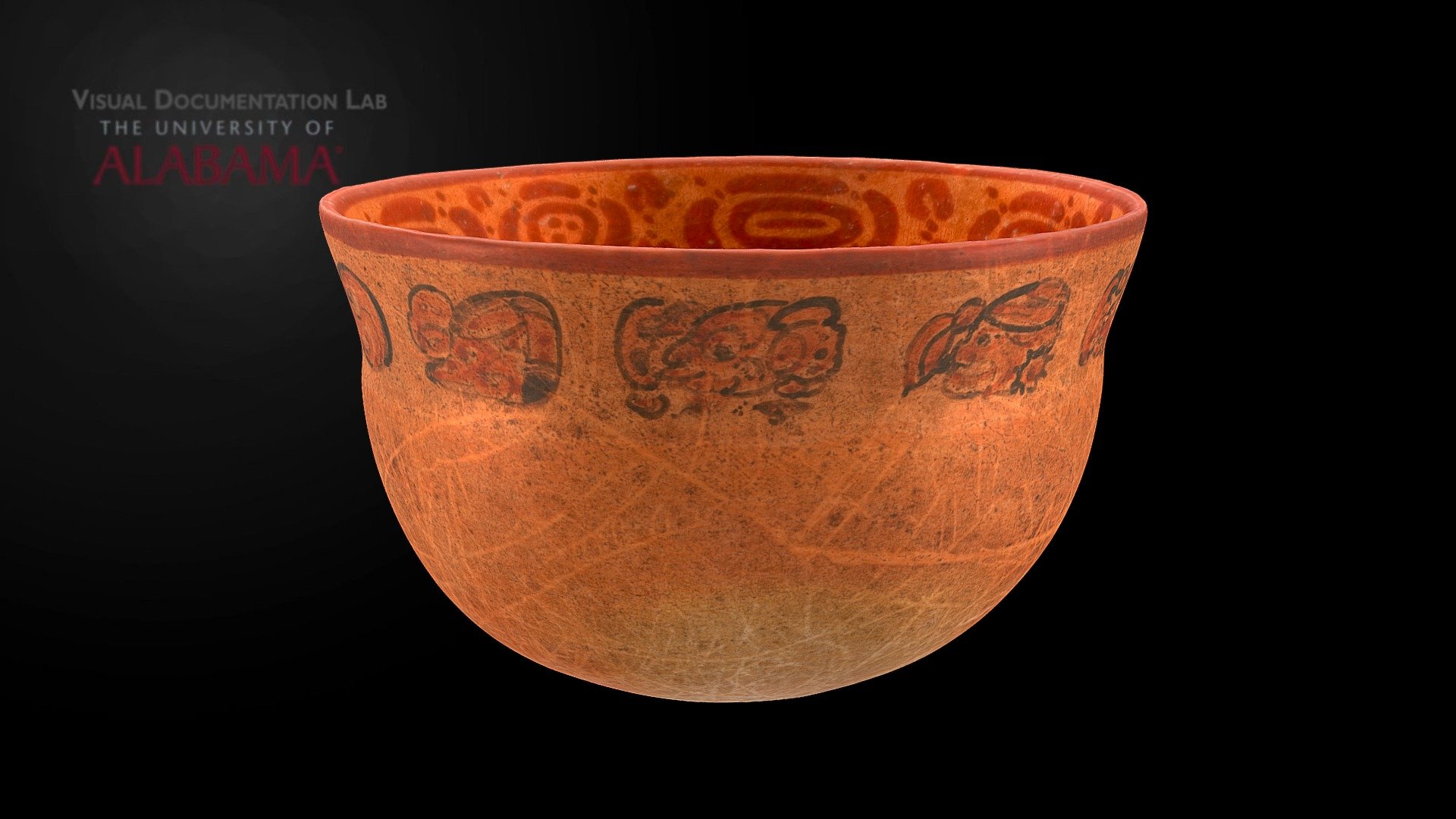 Classic Maya drinking cup for atol - 3D model by Alexandre Tokovinine ...