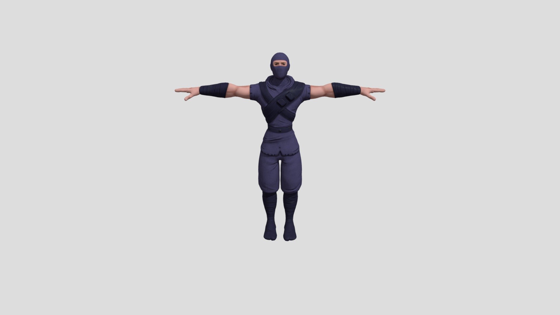 Ninja - 3D model by yz.-.23 [62d78fa] - Sketchfab