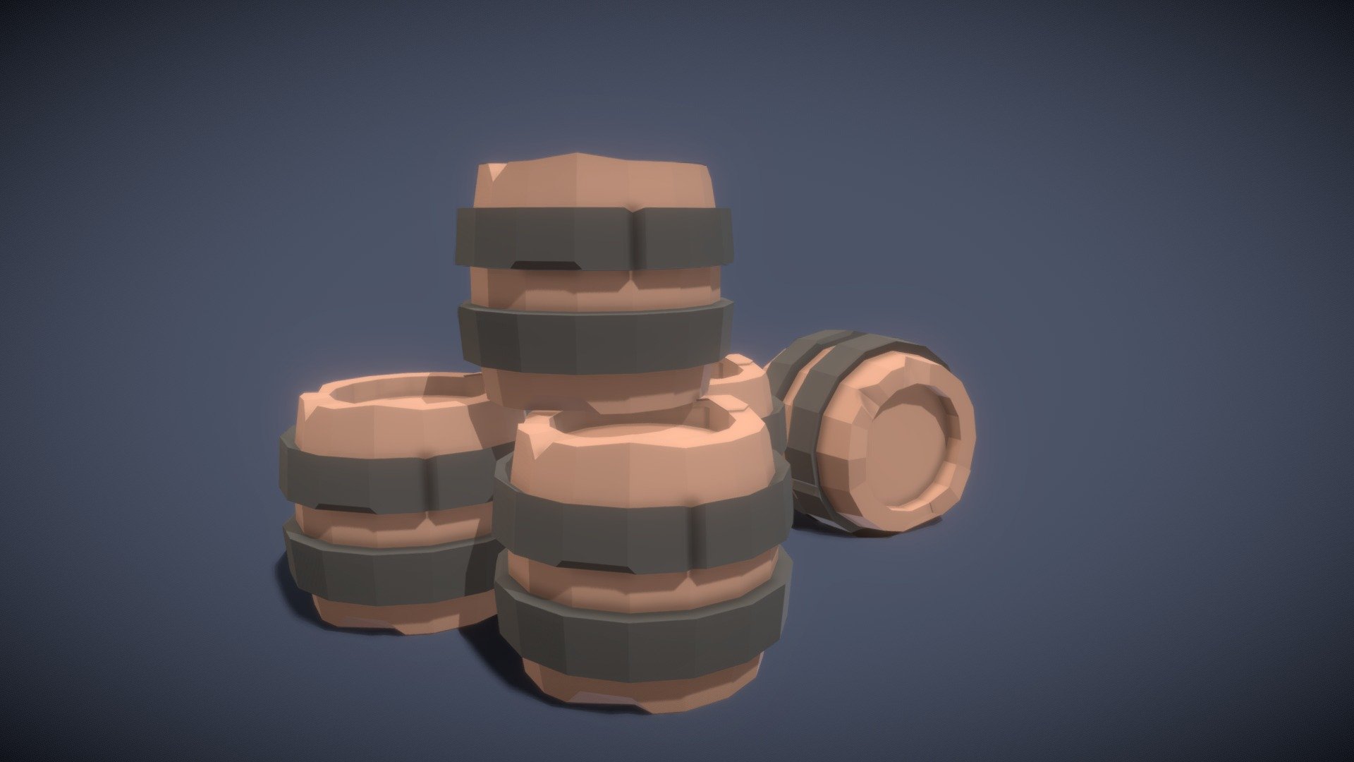 Barrel - Download Free 3D model by Delo (@DevFaisal) [62d9577] - Sketchfab