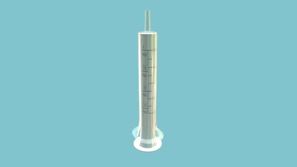 Oral Dispenser Syringe - 3D model by Monoar Rahman Rony (@rony_45654 ...