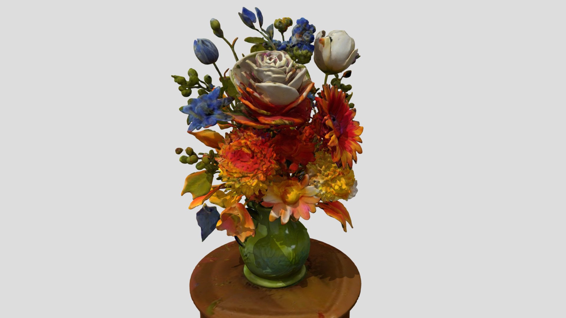 Garden Whim - flowers - Download Free 3D model by Brian Trepanier ...