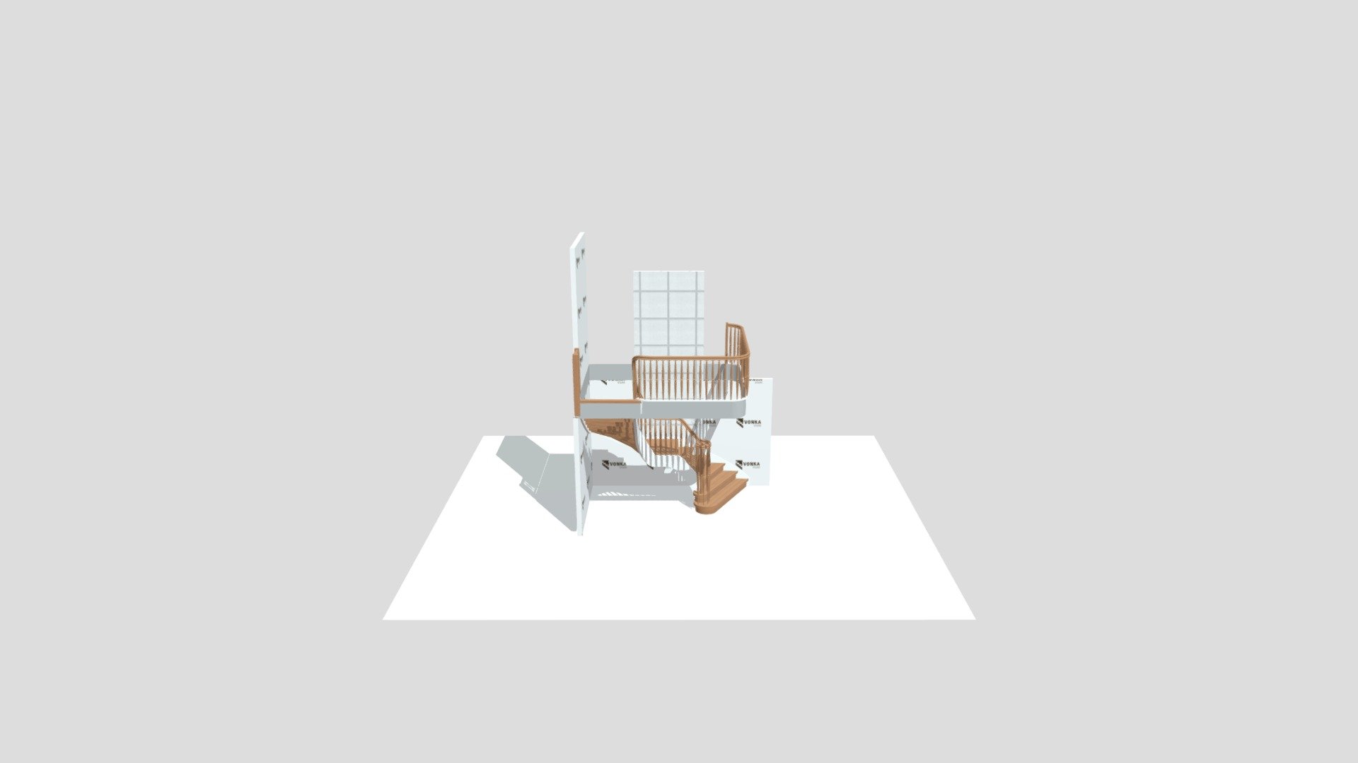 Sarah & Terry - Version II - Download Free 3D model by Vonka Stairs Ltd ...