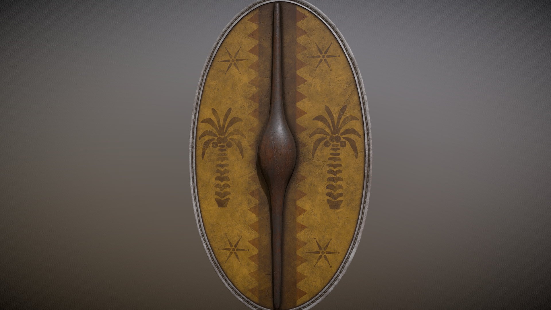 Carthage Thyreos (Palm) - 3D model by Garrettich [62db601] - Sketchfab
