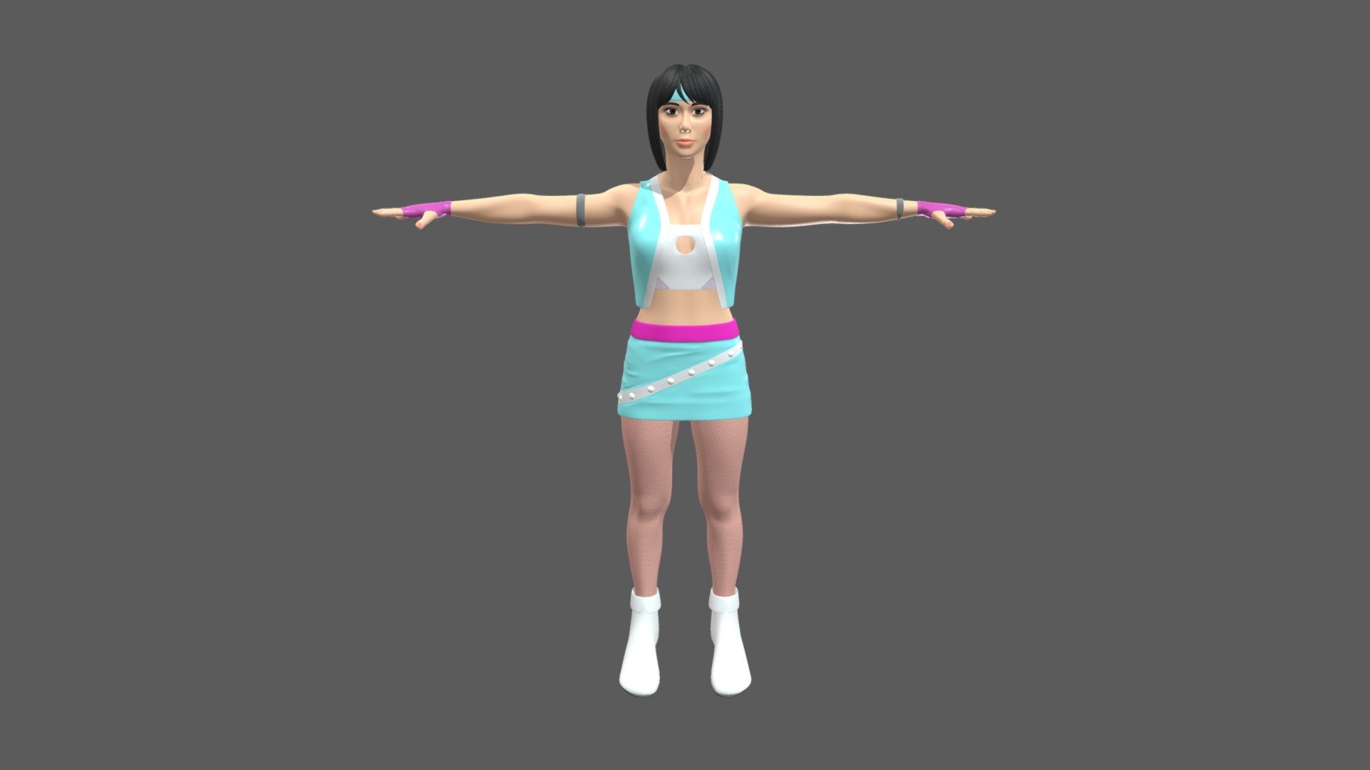 Lady Diana/Diana from tokusatsu Spielvan - 3D model by Auriston Pacheco ...