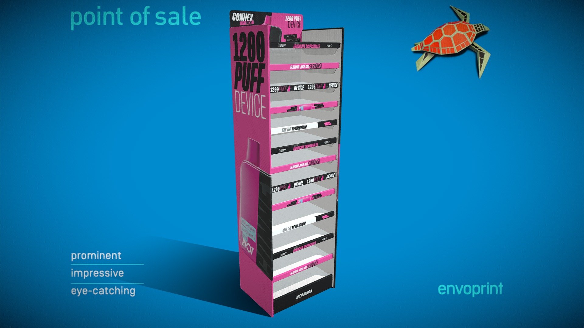 Riot Labs 13 Shelf FSDU - 3D model by envoprint (@keithenvoprint ...