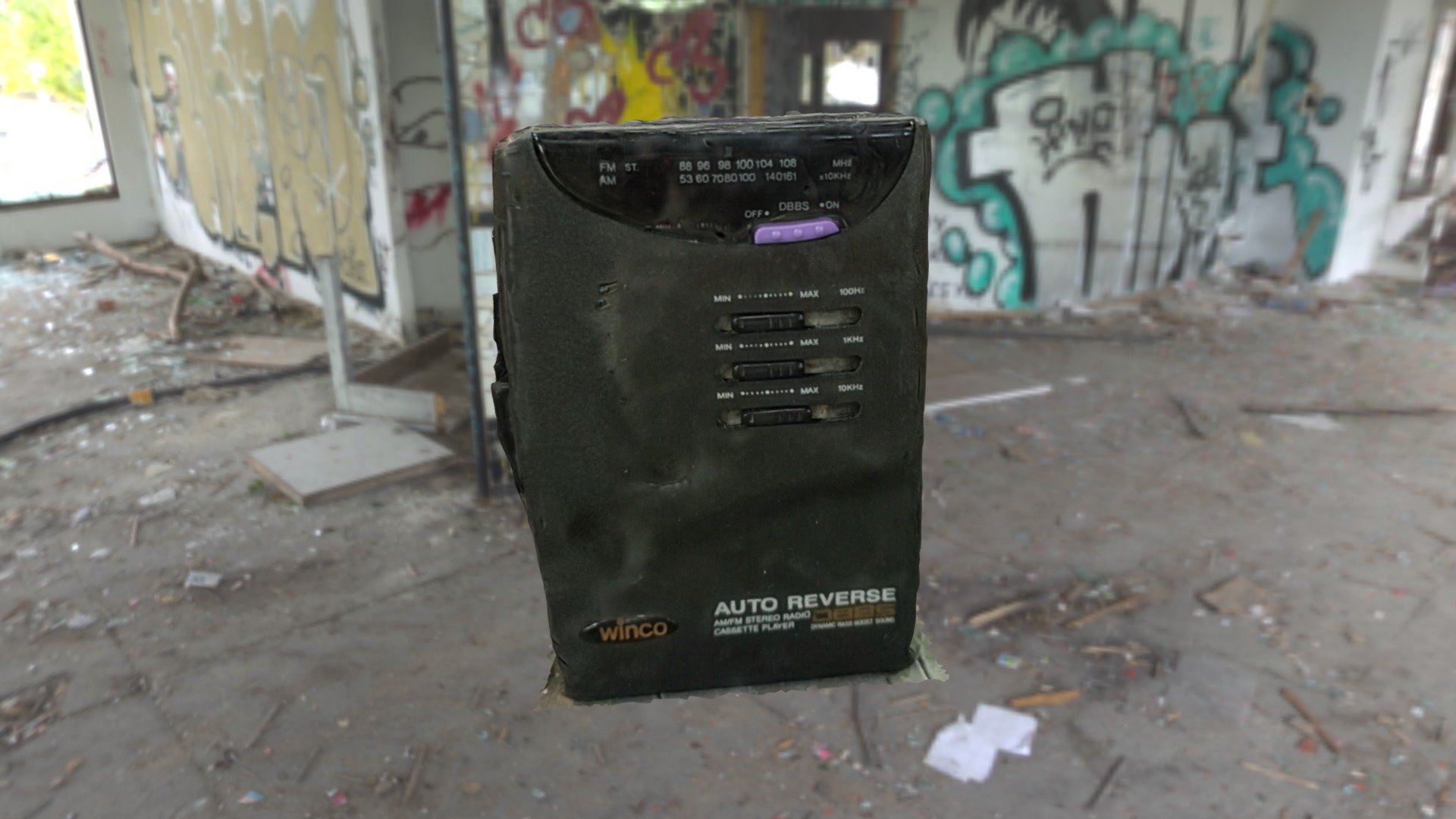 walkman - 3D model by Juan Ignacio (@juanignacio5) [62dd70b] - Sketchfab
