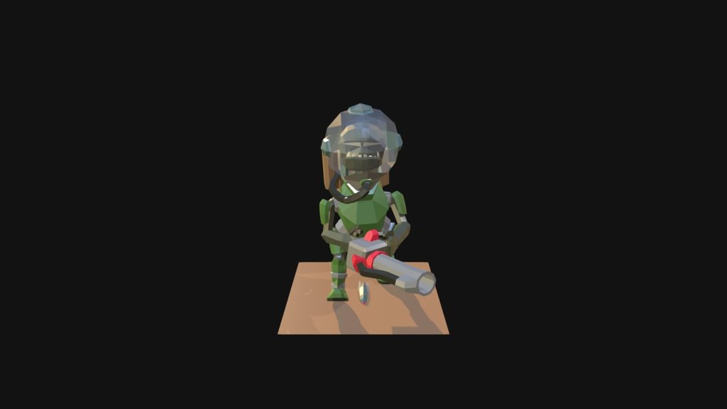 Alien Rocket Showcase - 3D model by Andrzej Okupski (@andrzejo ...