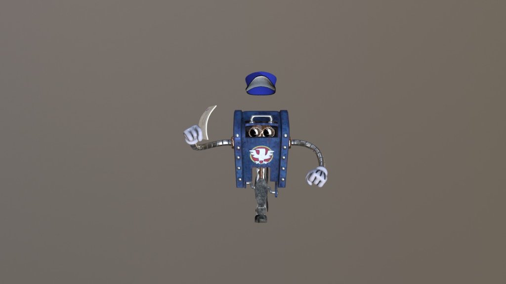 Mailbot - 3D model by bmordue [62df2ab] - Sketchfab